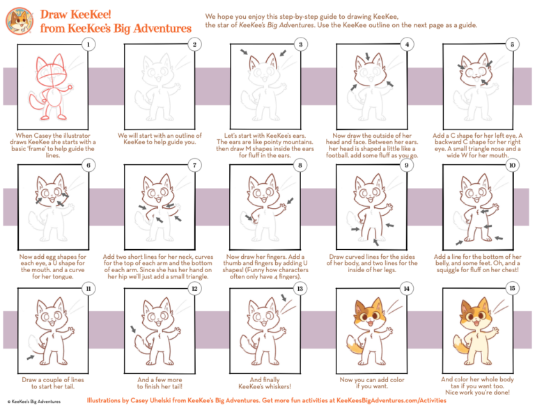 Learn to Draw KeeKee