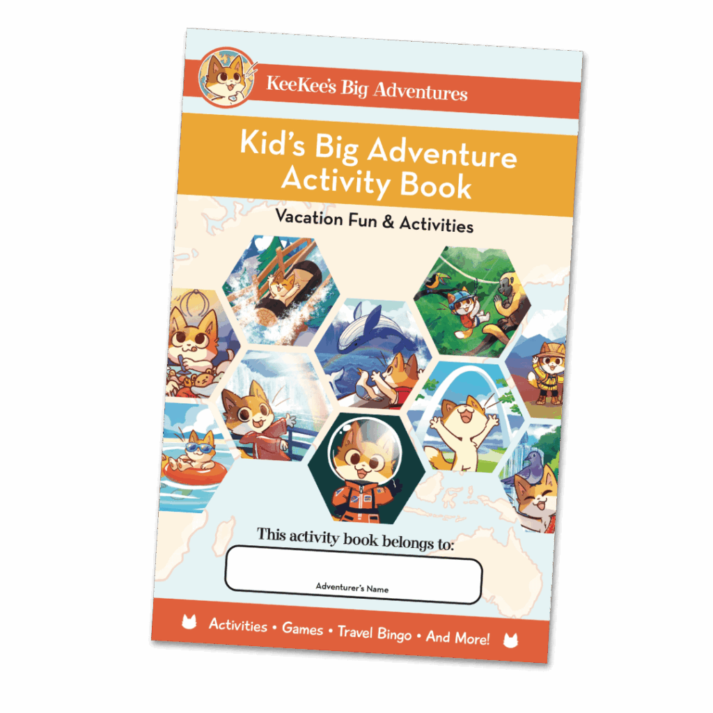 Kid's Travel Activity Pack | KeeKee's Big Adventures